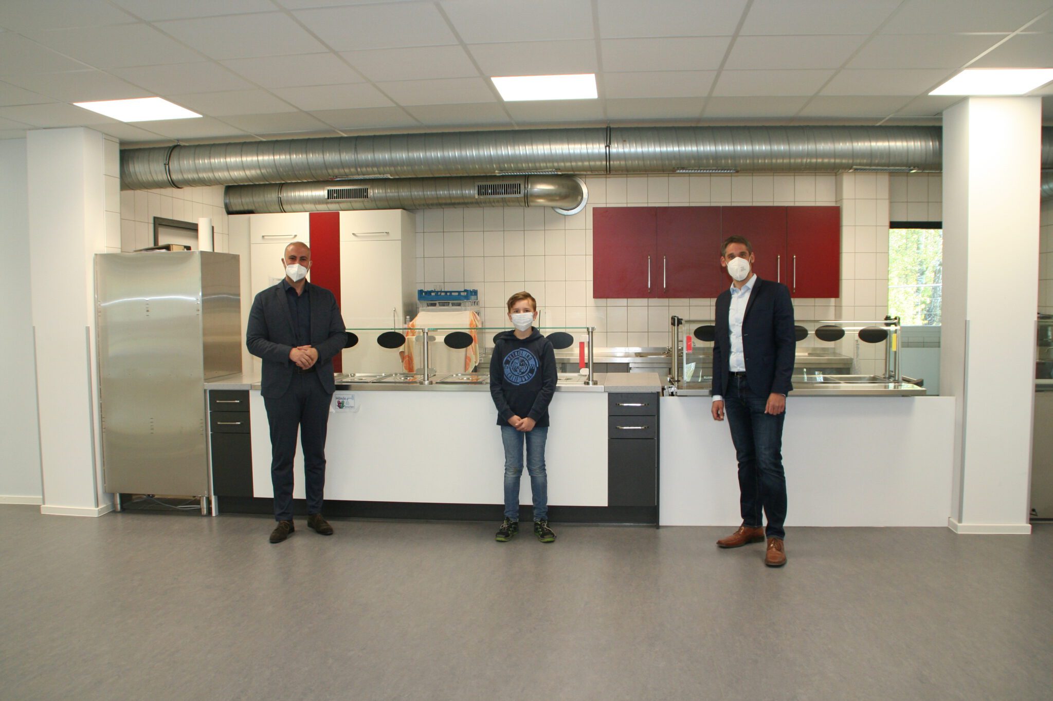 Unsere Interims-Mensa ist in Betrieb - OGGS Am Pleiser Wald